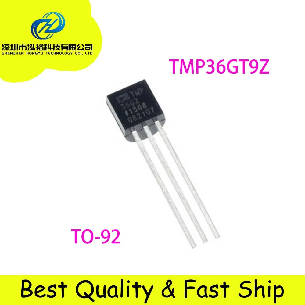 1 - 10 Pieces/Lots TMP36GT9Z TMP36GZ TMP36 SENSOR ANALOG -40C-125C TO92 ...