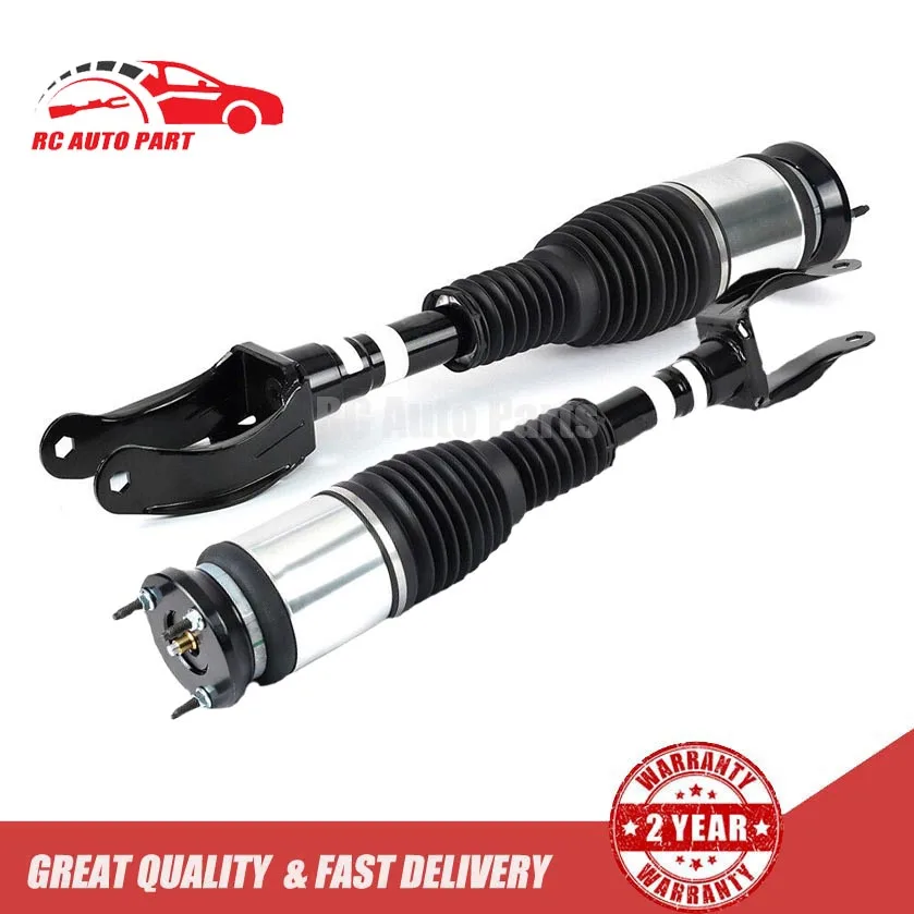 Pair Front Shock Absorbers For Mercedes Benz W166 ML Class GL Class Air ...