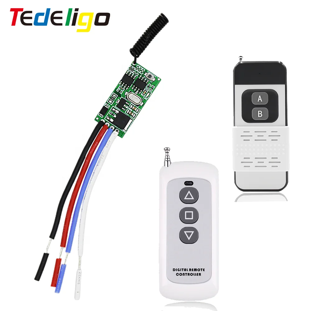 DC3-6V-9V-12V-24V-30V-1CH-Mini-Relay-Switch-433mhz-Wireless-RF-Remote ...