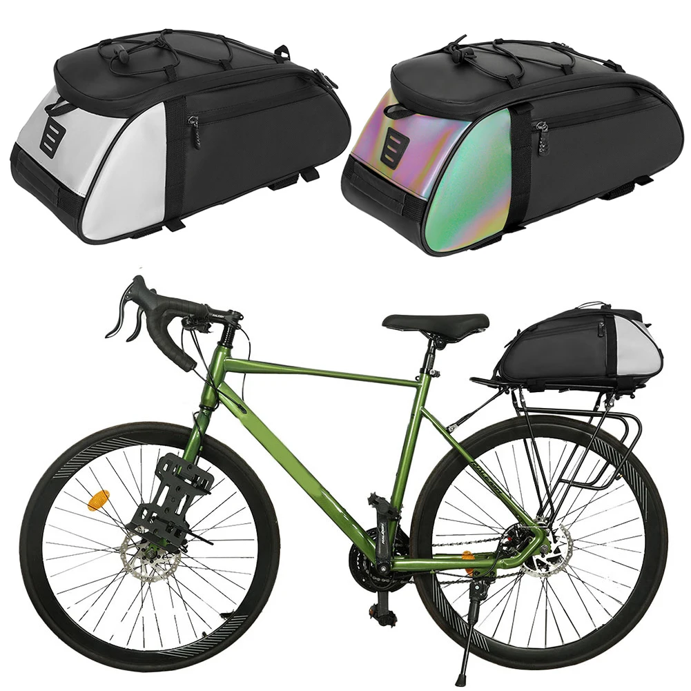 Bike-Rear-Rack-Bag-Bike-Rear-Seat-Cargo-Bag-Reflective-PU-Bike-Carrier ...