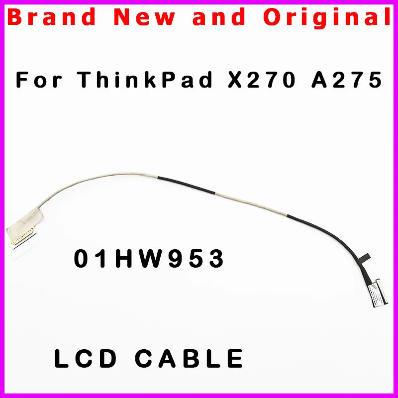 New LCD cable for Lenovo ThinkPad X270 A275 20HM 20HN 20K5 20K6 20KC ...