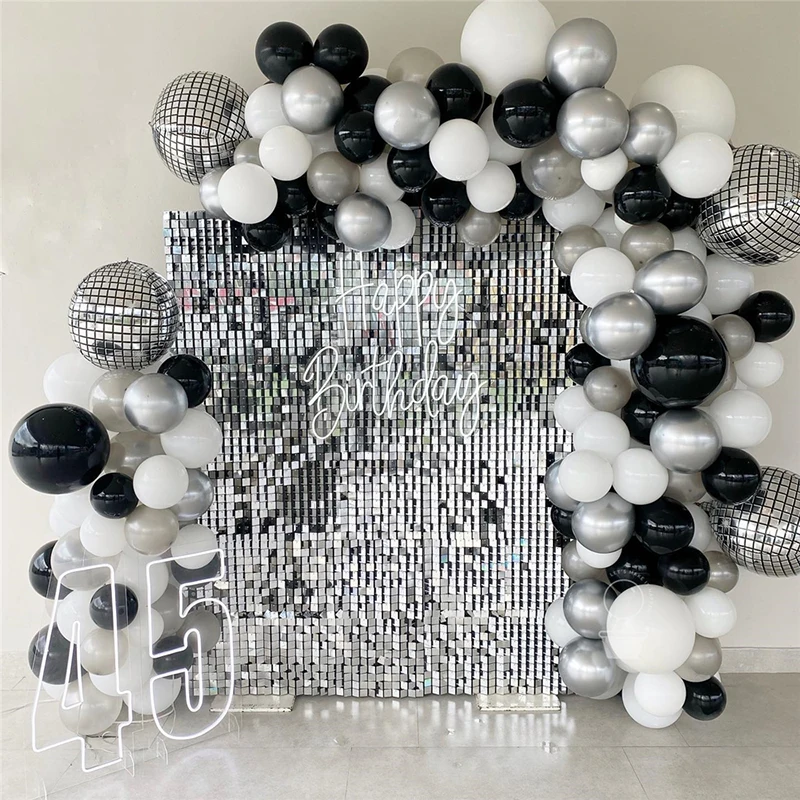 Silver-Shimmer-Wall-Backdrop-Panels-18-Panels-Square-Sequin-Backdrop ...