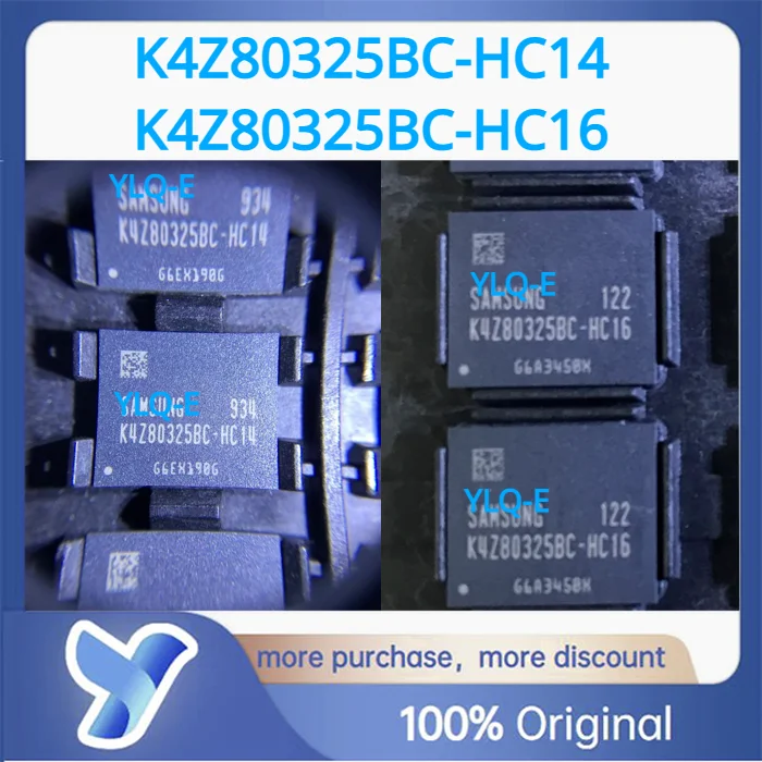 Original-New-SAMSUNG-GDDR6-K4Z80325BC-HC14-K4Z80325BC-HC16-K4Z80325BC ...