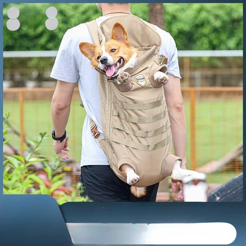 Backpack-Tactical-for-Medium-Dog-Bag-Carrier-Breathable-Double-Shoulder ...