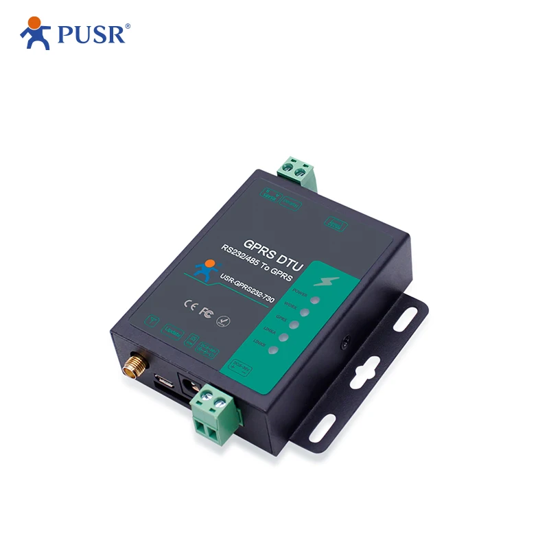 【Price for 2Pcs】PUSR GSM Modem Serial RS232 RS485 to GPRS DTU with AT ...