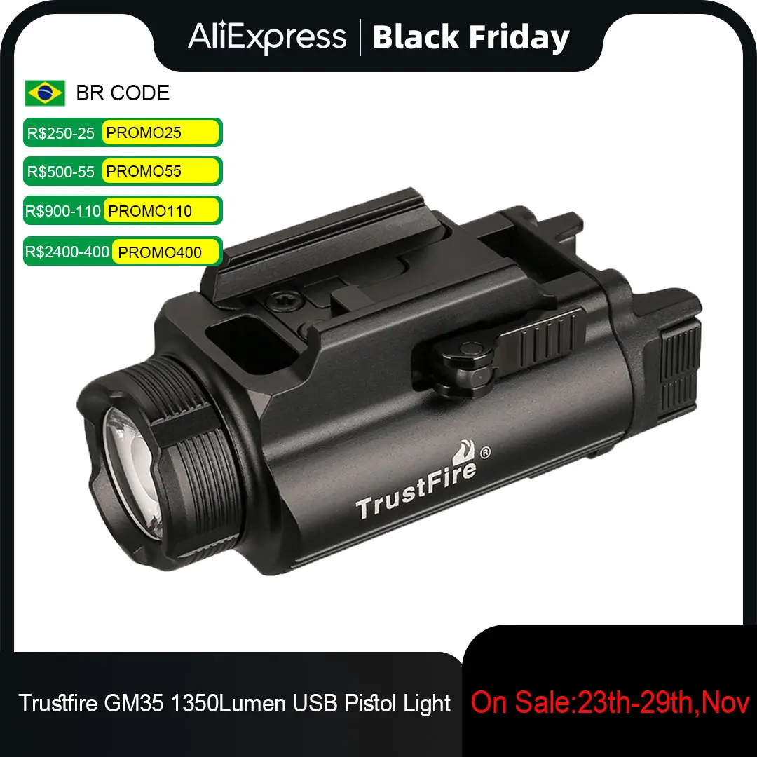 Trustfire-GM35-lanterna-t-tica-1350-Lumen-tipo-C-USB-luz-recarreg-vel ...