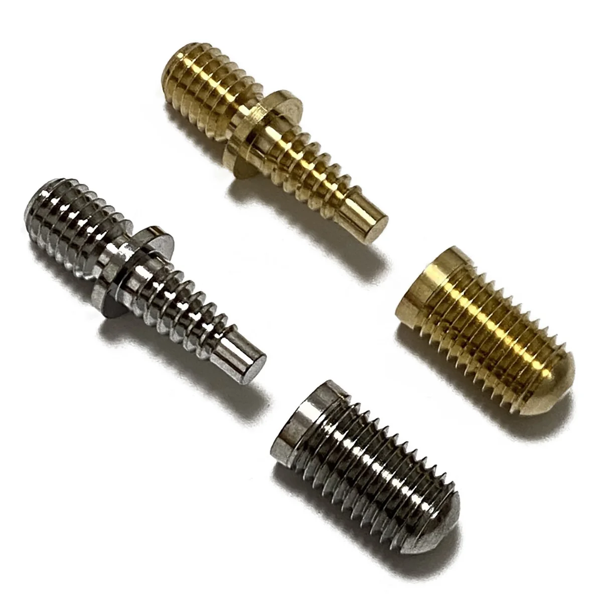 Snooker Pool Cue Extension Mini Butt Brass Joint Pin Set, Compatible ...