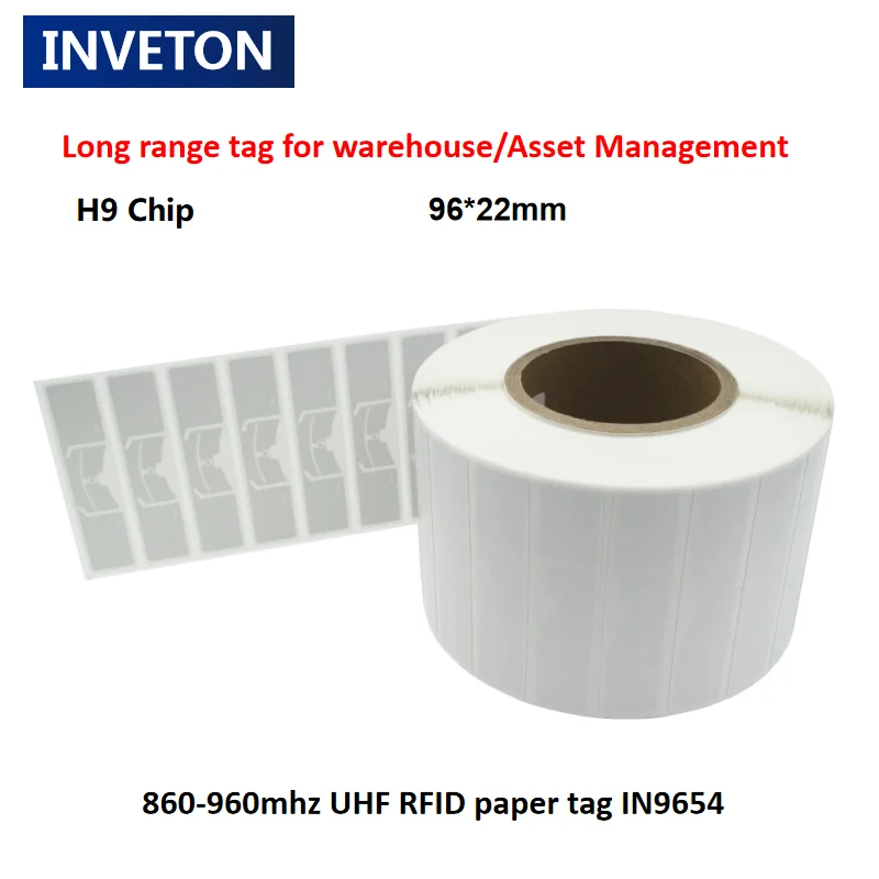 860-960MHZ-UHF-RFID-Tag-EPC-6C-Sticker-Alien-9654-Tag-H3-U9-Adhesive ...
