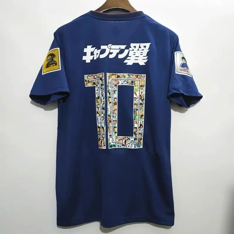 Capit-o-Tsubasa-Futebol-Conjuntos-de-Roupas-azul-Cartoon-Impress-o ...
