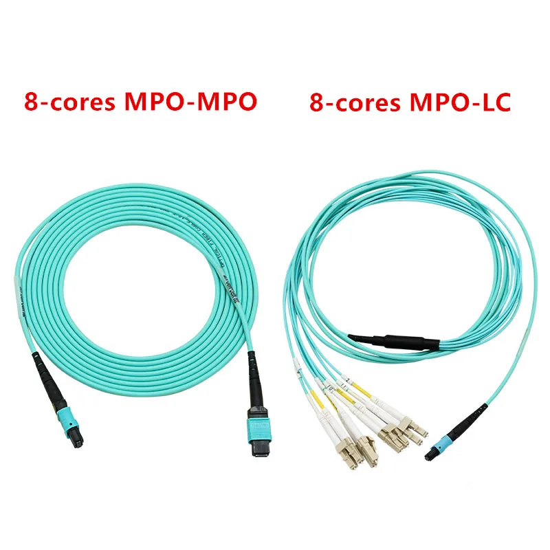 Fiber Optic Jumper, MPO-MPO OM3, MPO-LC Duplex, LSZH, Female to Female ...
