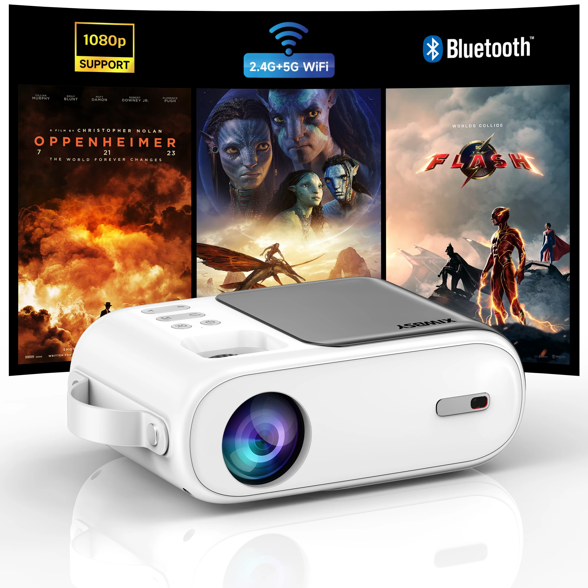 HORLAT-Mini-Pocket-Projector-Full-HD-1080P-Video-Android-5G-WiFi ...