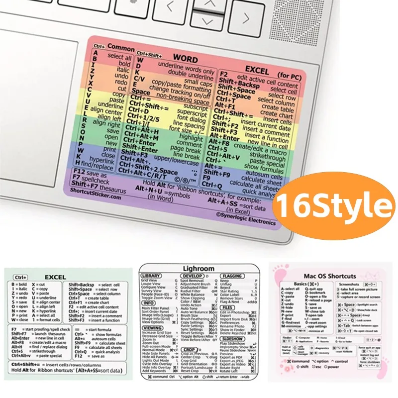 Windows-Reference-Keyboard-Shortcut-Sticker-for-13-16-MacBook-Pro-13 ...