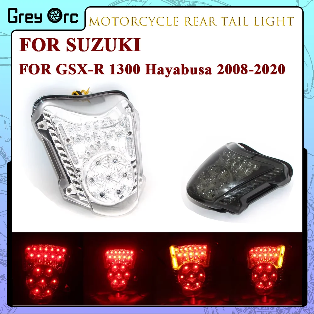 For Suzuki Hayabusa GSXR1300 GSX1300R 2008 2009 2010-2020 Rear Tail ...