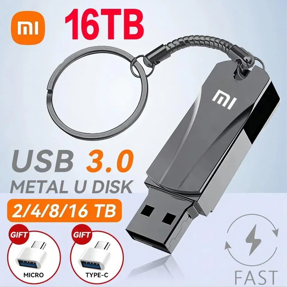 Xiaomi-Mini-Pendrive-USB-3-0-de-alta-velocidad-unidad-Flash-de-2TB-1TB ...