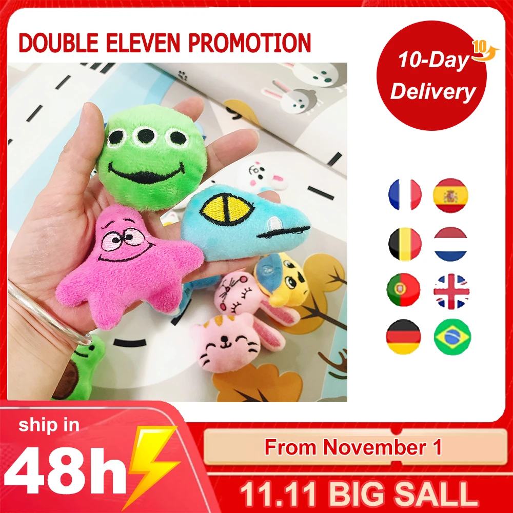 Mini 6 * 4cm Small Soft Stuffed Animal Plush Plush Toy Doll Design ...