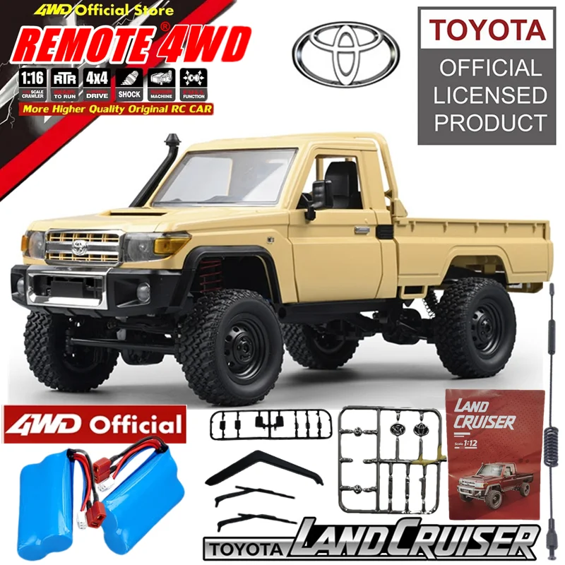 4WD-1-12-RC-Car-MN82-Retro-Full-scale-Simulation-LC79-RTR-Off-road-All ...