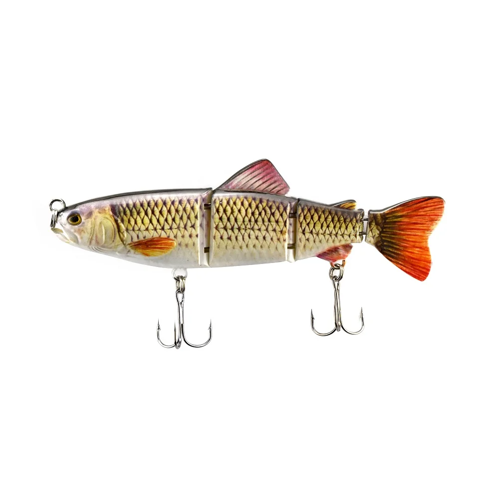 165mm-42g-Lifelike-4-Jointed-Sections-Fishing-Lures-Trout-Swimbait ...