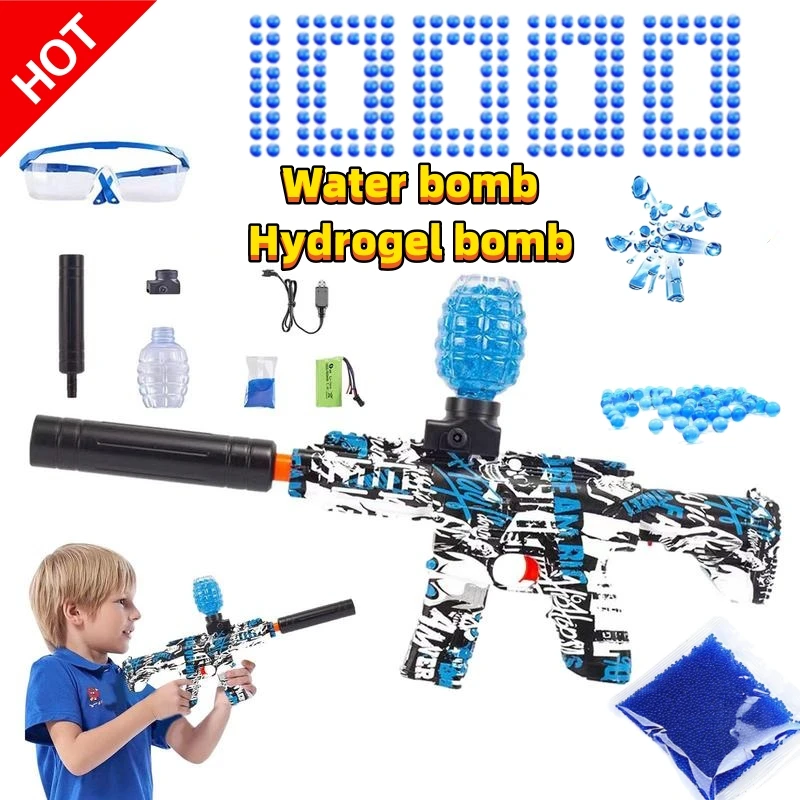 Glock-Electric-Gel-Blaster-Gun-Toy-Water-Ball-Automatic-10000-Hydrogel ...