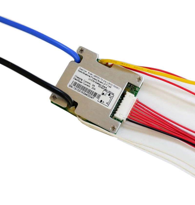 24V-lithium-battery-BMS-24V-20A-BMS-With-balanced-function-and-ON-OFF ...