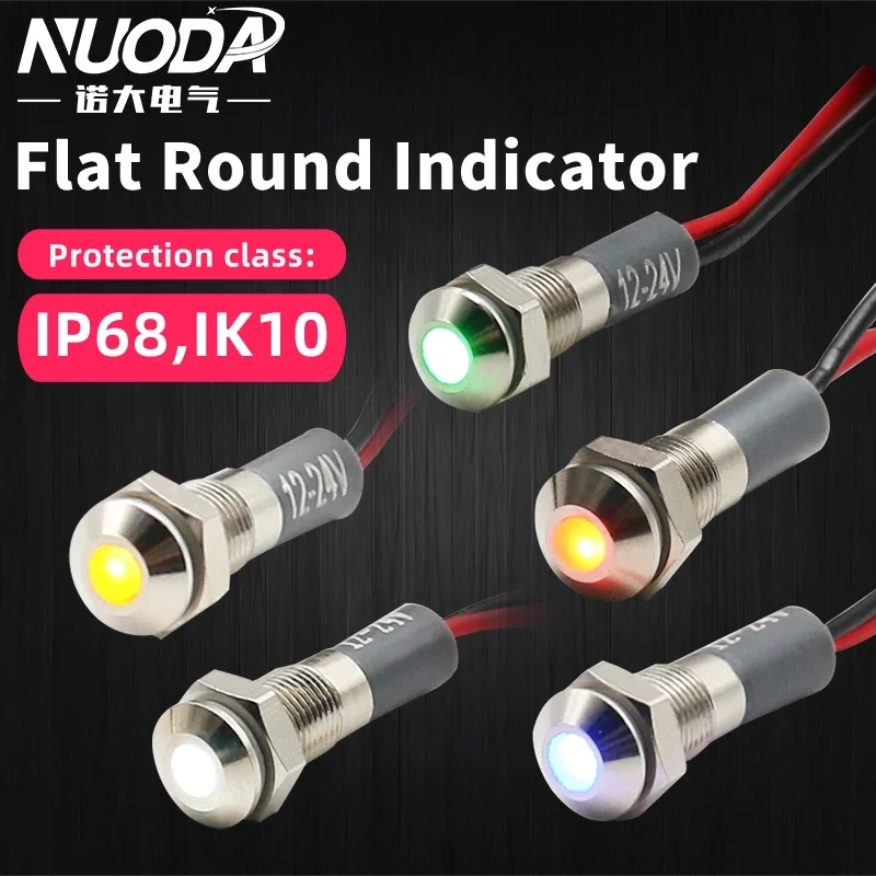 NUODA-Higher-quality-LED-Waterproof-Metal-Indicator-Light-Signal-Lamp ...