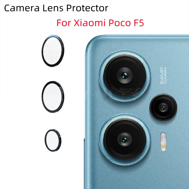 Metal Camera Lens Protector For Xiaomi Poco F5 Metal Lens Tempered ...