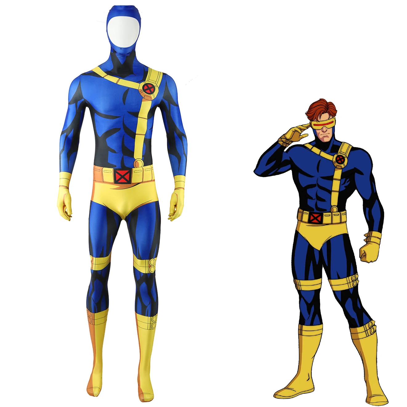 X-Men-97-Cyclops-Cosplay-Costume-Superhero-3D-Printed-Bodysuit-X-Men-97 ...