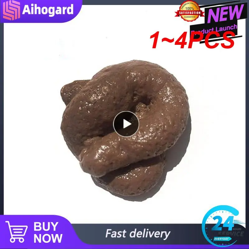 1-4PCS-Realistic-Shit-Gift-Funny-Toys-Fake-Poop-Piece-of-Shit-Prank ...