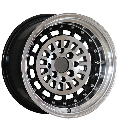 JWL/VIA Certified New 4 Lug 8-Hole Polish Lip 15-inch Forged Alloy ...
