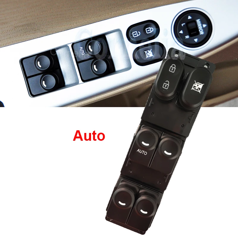 Front Left Electric Car Window Control Switch Window Regulator Button ...