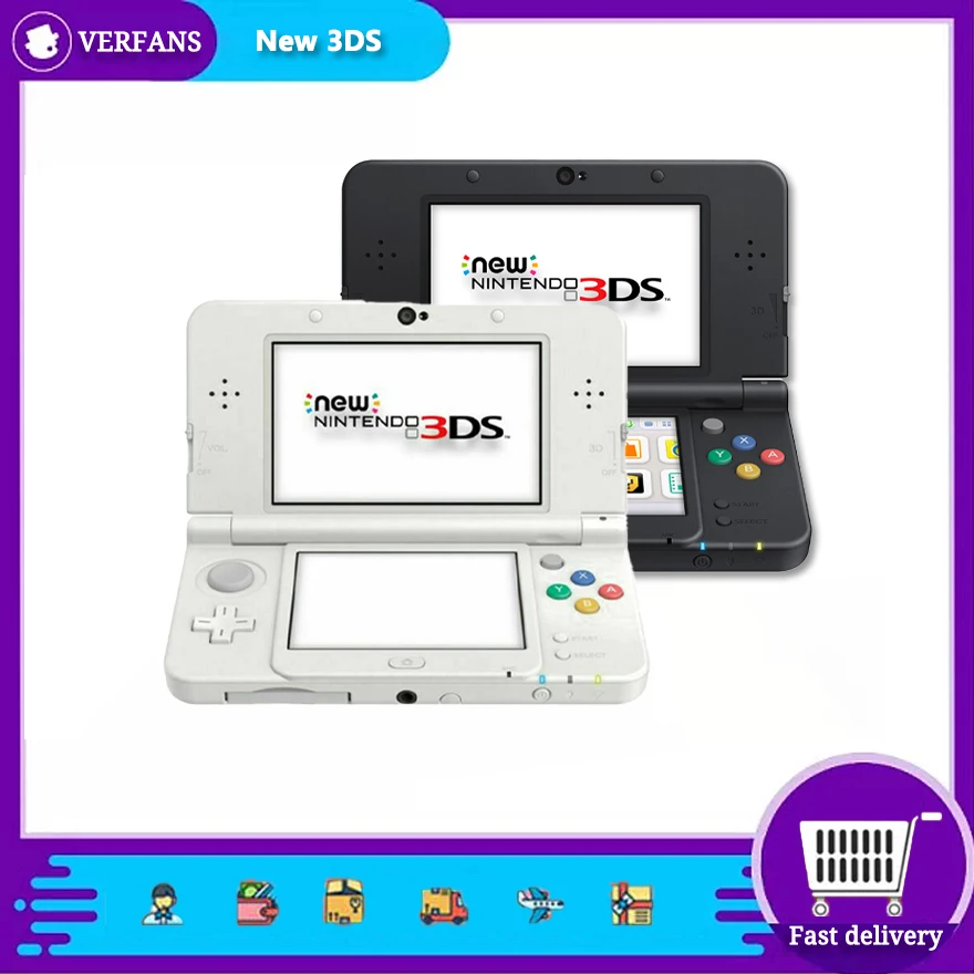 Consola-de-Jogos-Port-til-Retro-NFC-Tela-Sens-vel-Ao-Toque-3DS-Cl-ssico ...