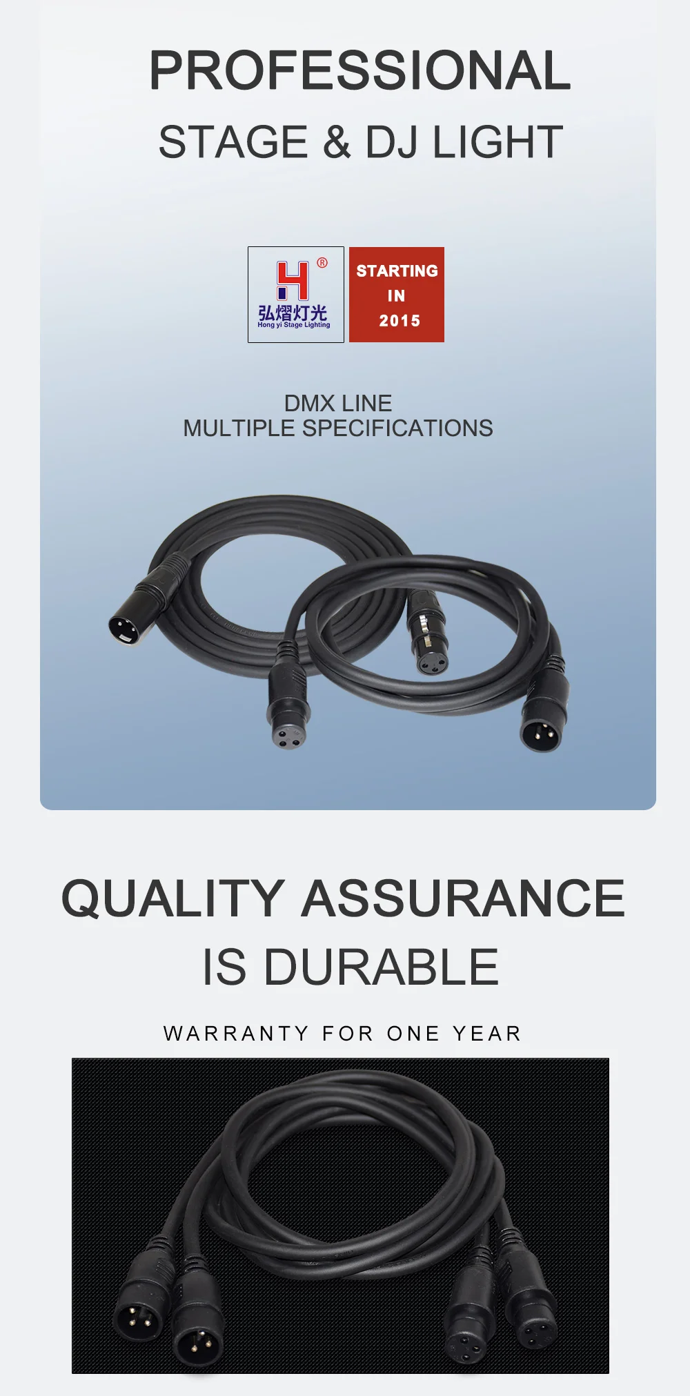 Effets de scène,Câble DMX --10m,connexion de Signal à 3 broches ...