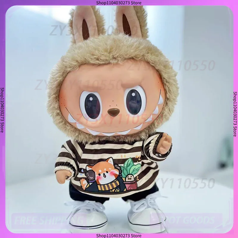 38cm Labubu Christmas Snowman Stuffed Doll Clothing Pendant Handmade ...