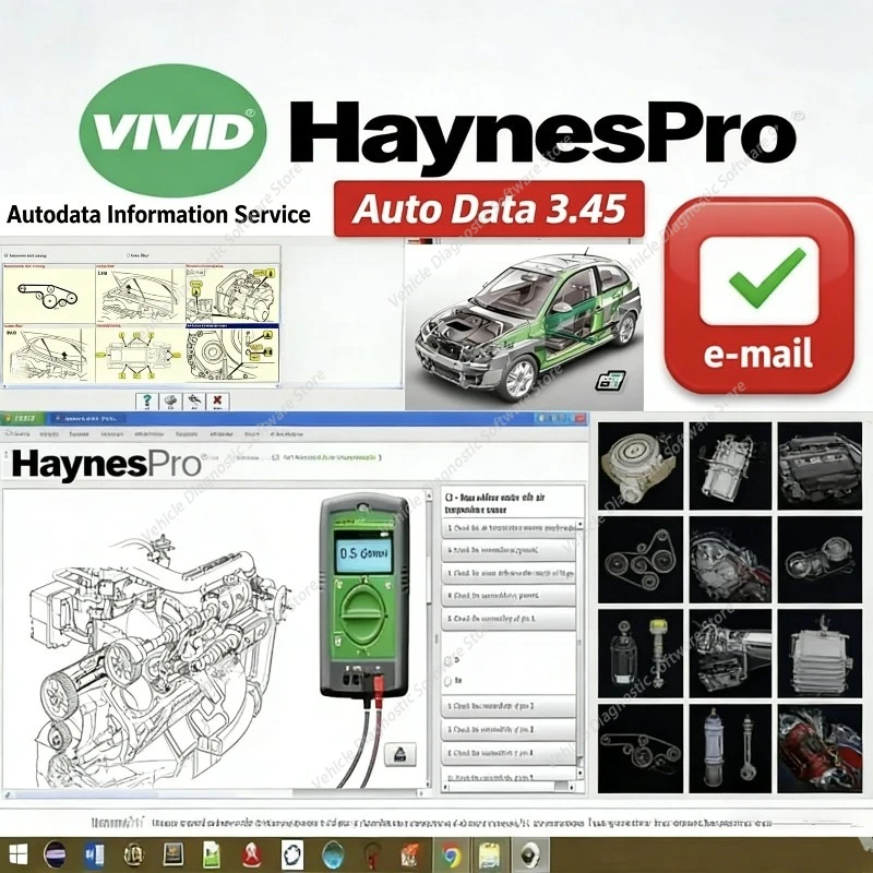 for Auto.Data 3.45 Auto Repair Software haynes pro Vivid Workshop 2018. ...