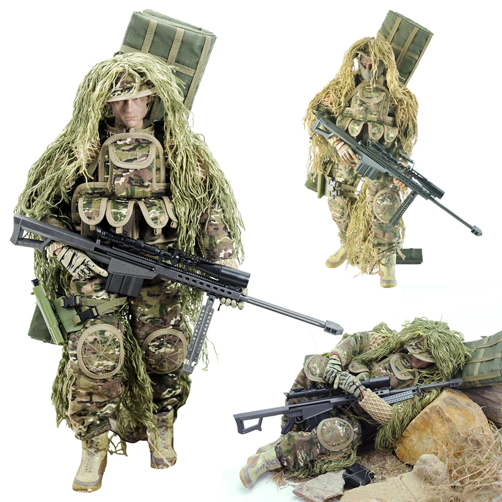 Viikondo 1/6 Scale Action Figure 12 Inch Army Toy Classic Sniper Model ...