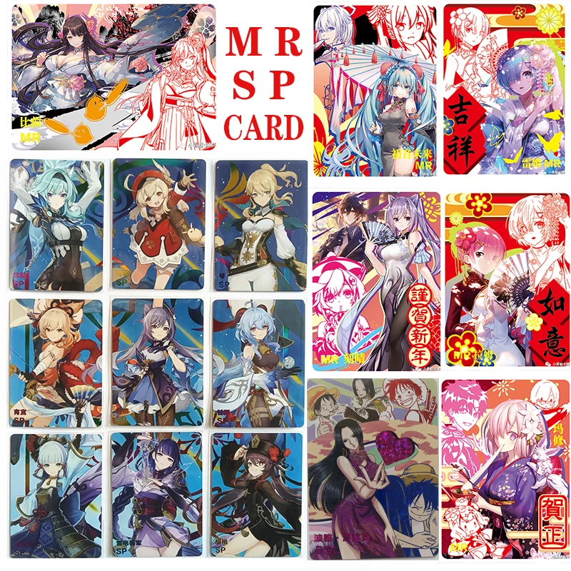 Anime Goddess Story Hatsune Miku Rem Keqing figure series full set MR ...