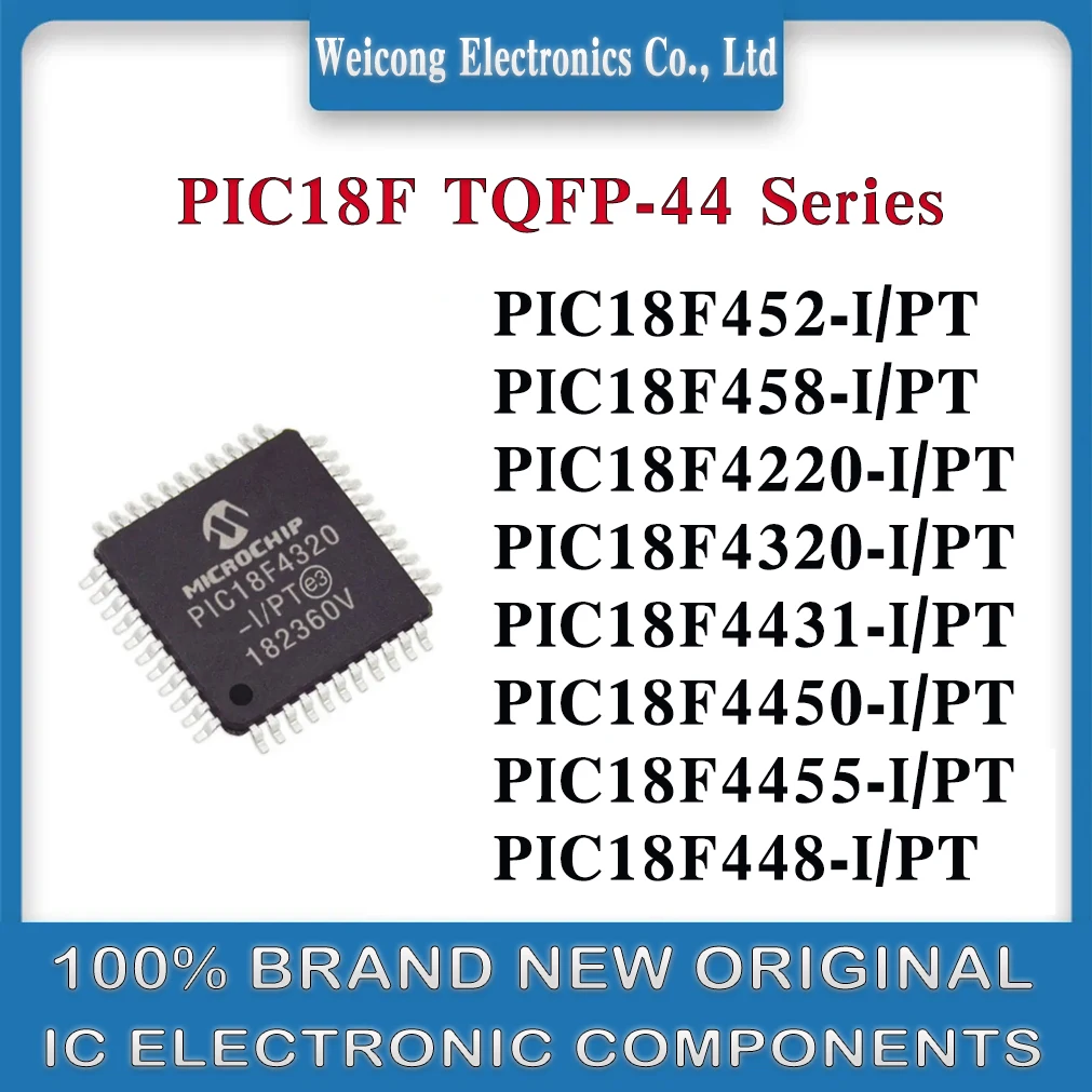 PIC18F452-I-PT-PIC18F452-PIC18F458-PIC18F4220-PIC18F4320-PIC18F4431-PIC18F4450-PIC18F4455 ...