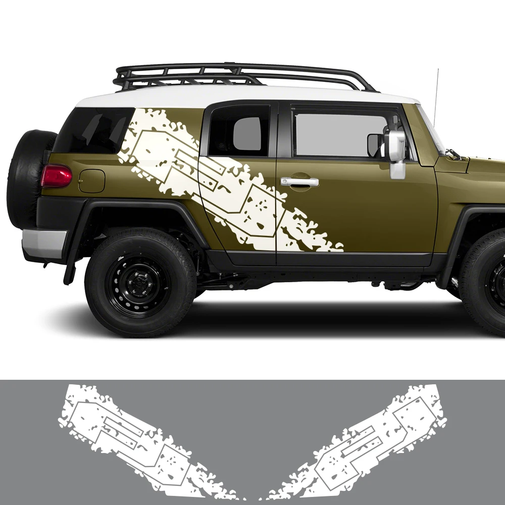 Car-Door-Side-Stickers-Auto-Vinyl-Decor-Decals-Splash-Graphics-Cool ...