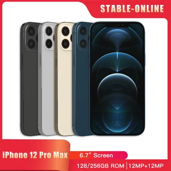 Apple iPhone 12 Pro Max 5G Mobile Phone Face ID NFC 128/256/512GB 6.7 ...
