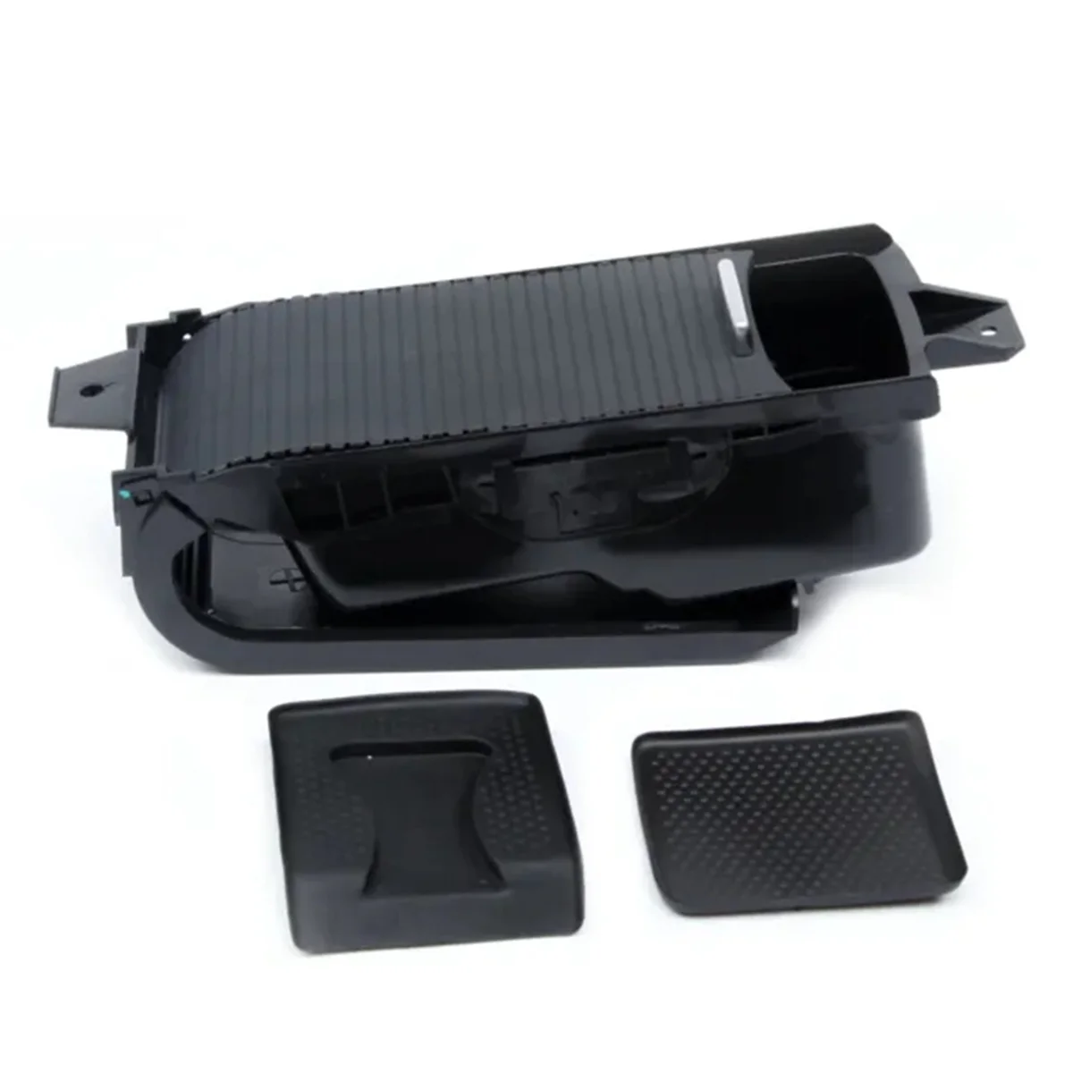 Car Black Center Console Water Cup Drink Holder Storage Box 5KD 862 ...