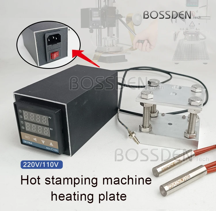 DIY-Hot-stamping-machine-heating-plate-temperature-controller-T-slot ...