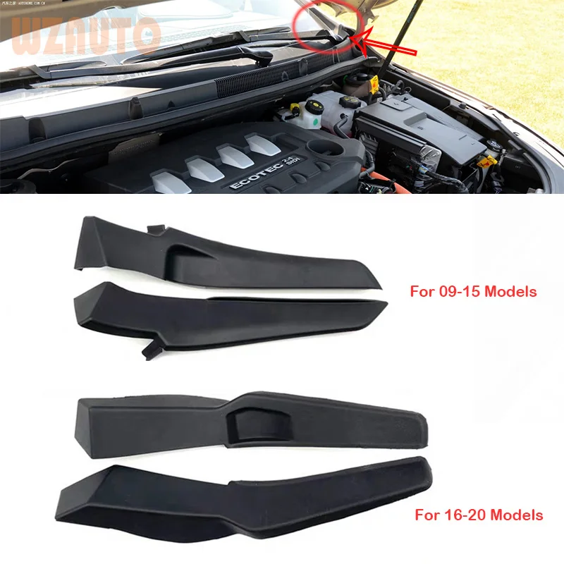 Front-Windshield-Wrap-Corner-Trim-Windshield-Wiper-Side-Trim-Cover-For ...