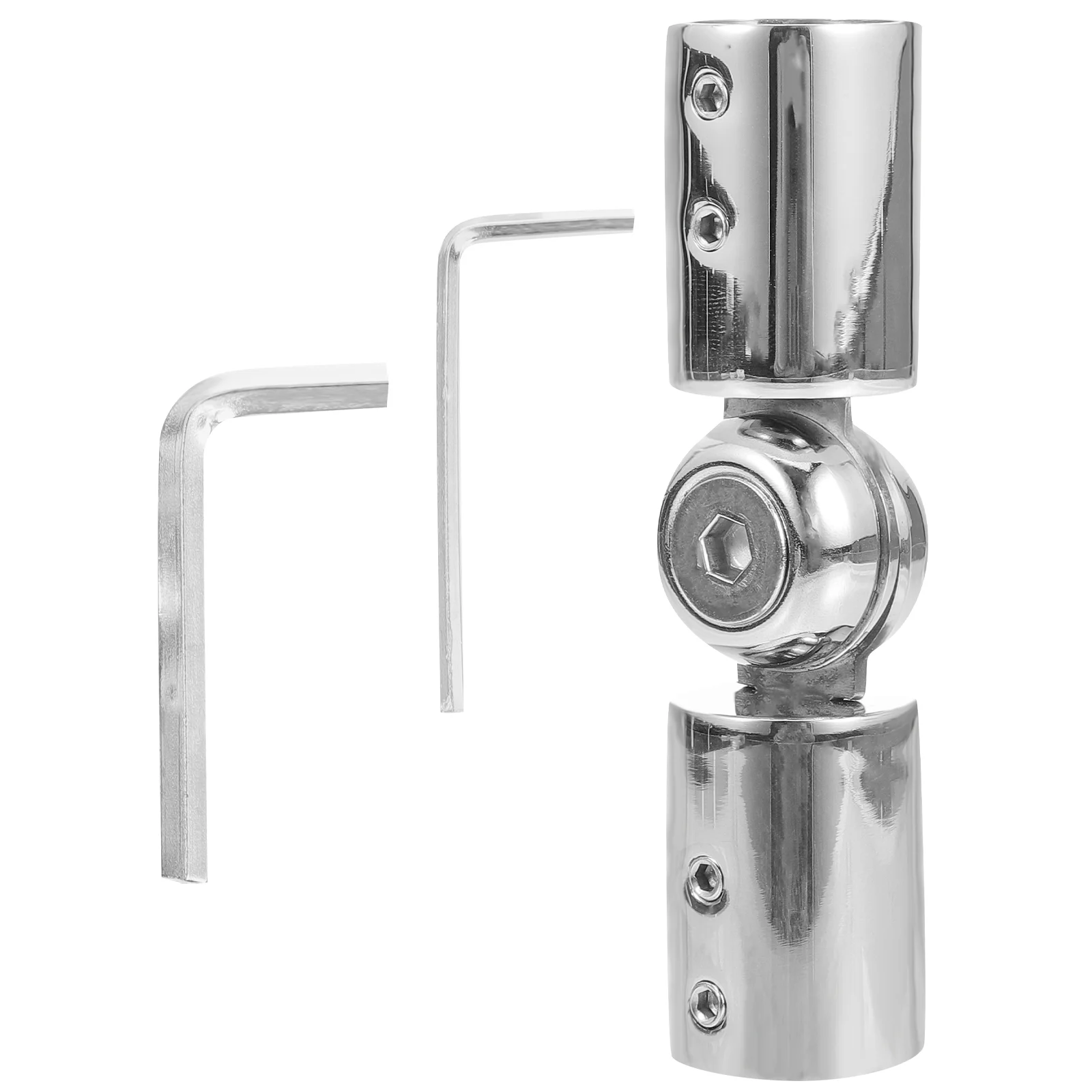 Universal-Corner-Curtain-Rod-Connector-Shower-Pole-Elbow-Rods-Heavy ...