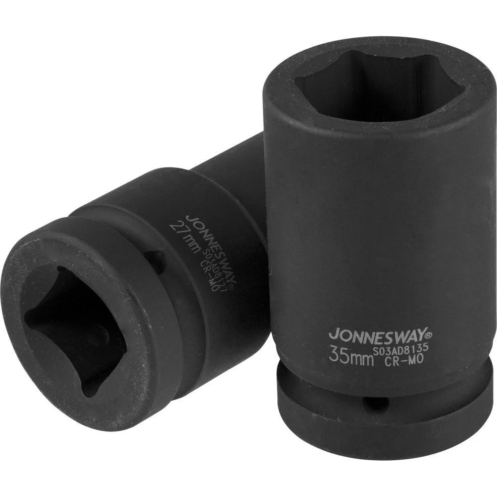 Jonnesway S03AD8124 end head tool heads socket adapter short long ...