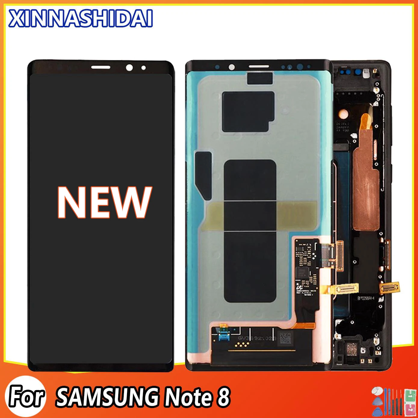 Novo Lcd Para Samsung Galaxy Note 8 N950f Display Nota 8 Sm-n950a N950u ...