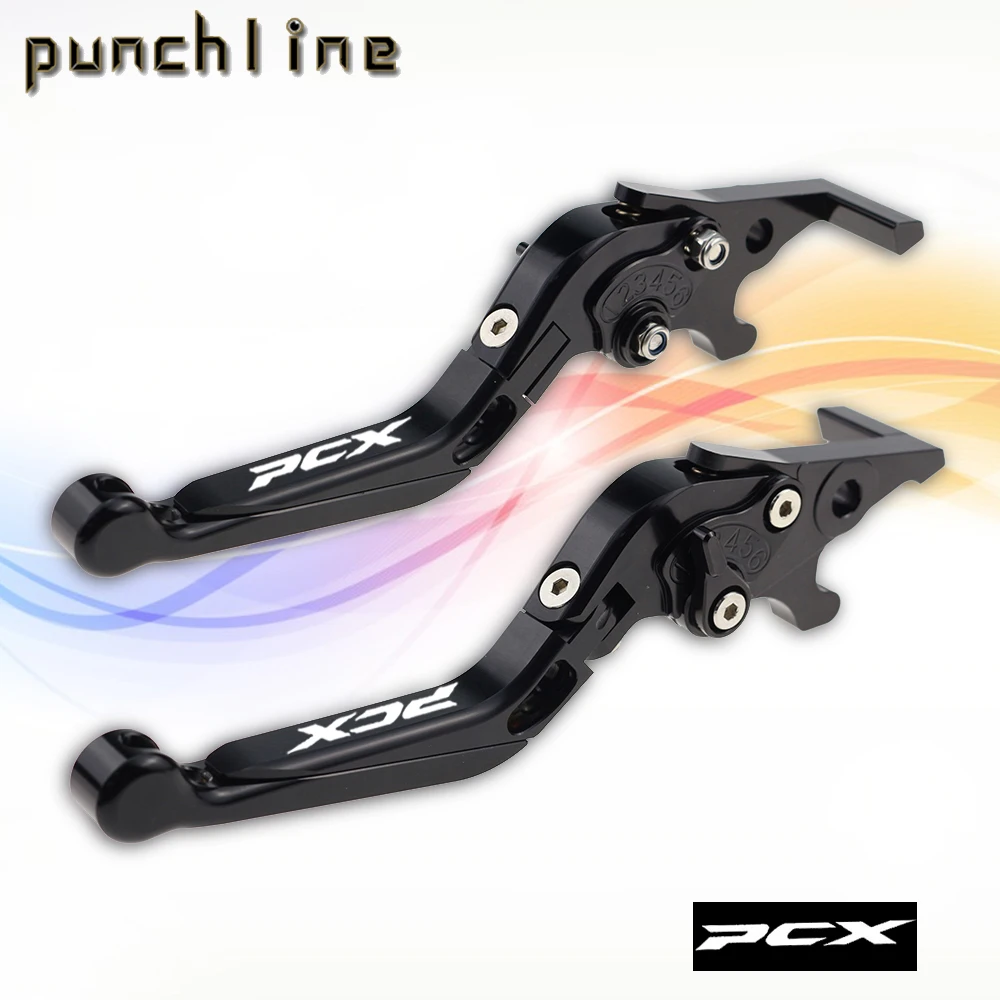 Fit-For-PCX-125-PCX150-2020-Motorcycle-Folding-Extendable-Brake-Clutch ...