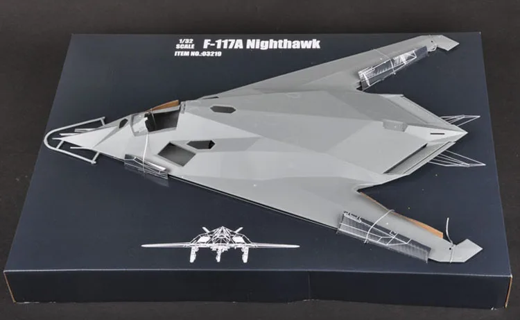 Trumpeter 03219 1/32 F-117a Nighthawk Model Kit - Model Building Kits - AliExpress