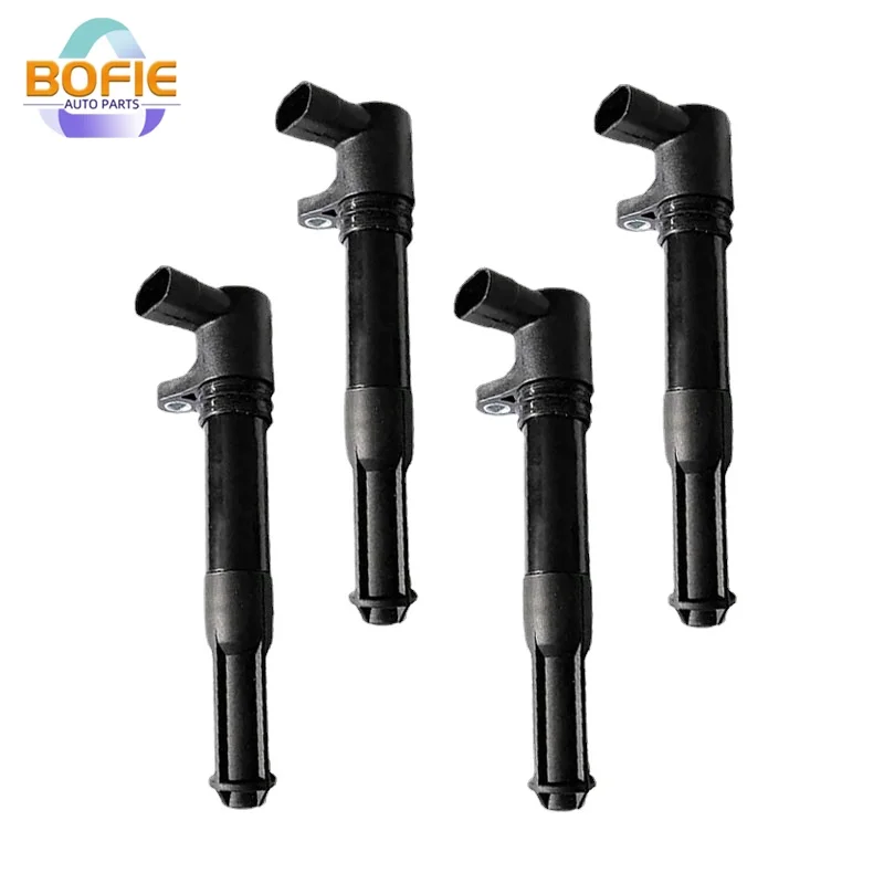 4PCS Ignition coil Pack 46777288 For Alfa Romeo Mito Fiat 500 Doblo ...