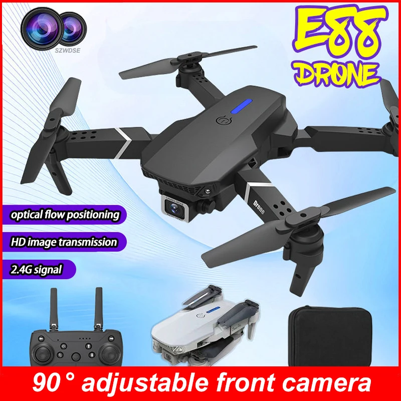 2026 NEW E88 Pro Drone 4k HD Dual Camera FPV 13-Minutes Flying Long ...