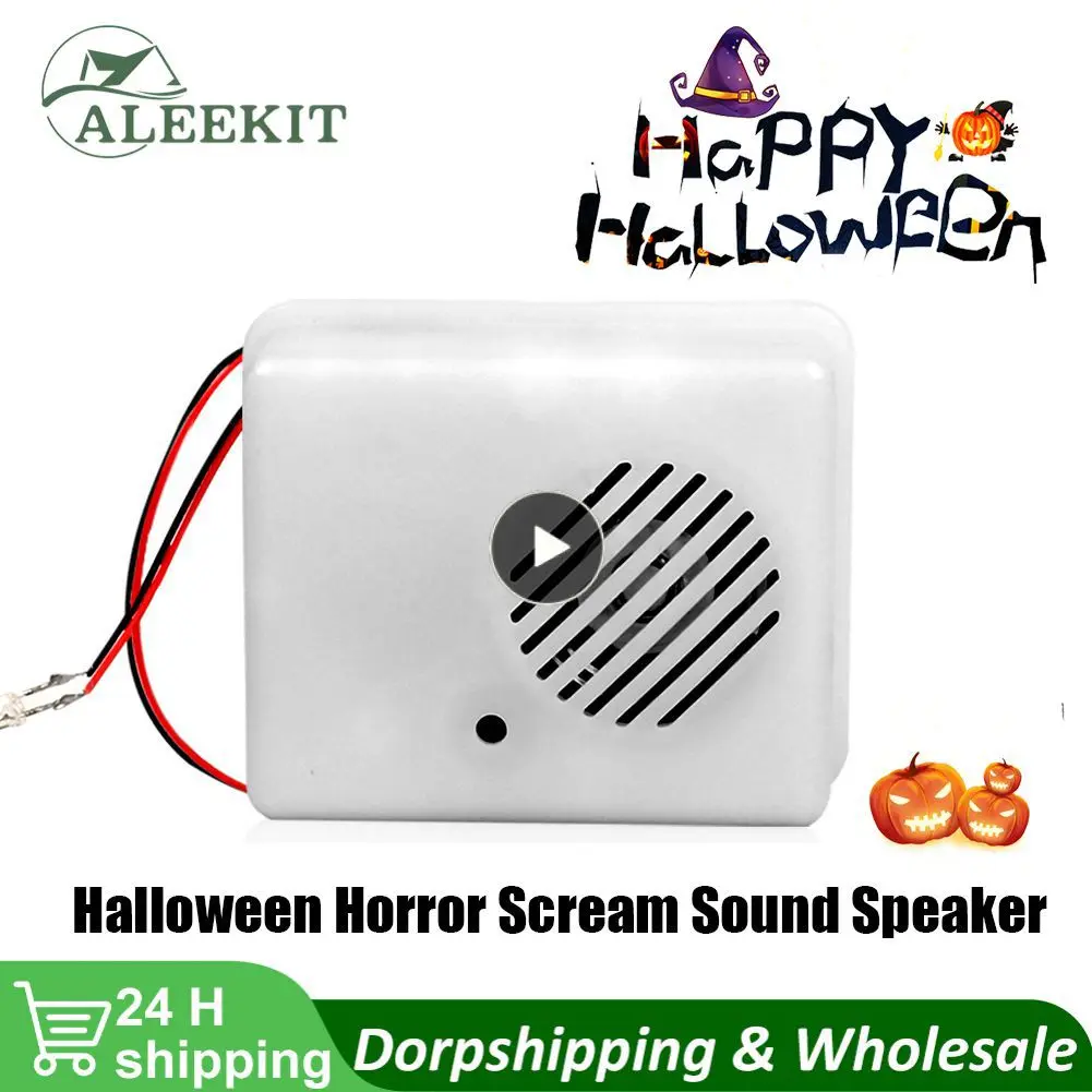 Halloween-Horror-Scream-Sound-Speaker-Creative-Tricky-Voice-activated ...