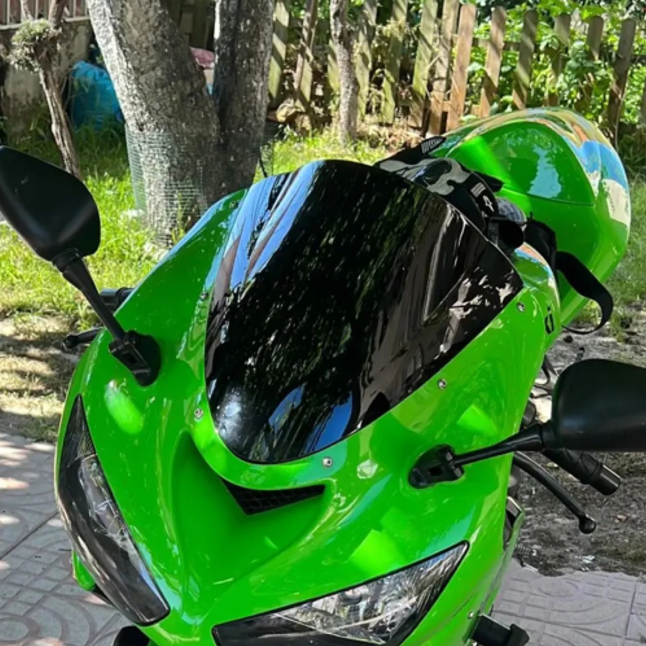 For Kawasaki ZX6R ZX-6R 636 2005 2006 2007 2008 Motorcycle Windshield ...